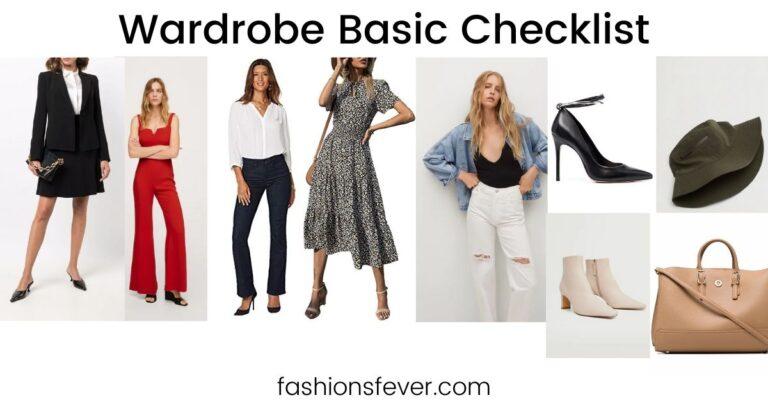 Wardrobe Basics Checklist - 16 Essentials For All Around The Year ...