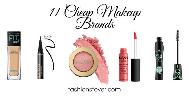 11 Cheap Makeup Brands That Are Best And Awesome - Fashion's Fever