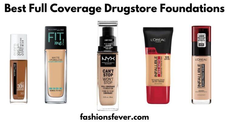 13 Best Full Coverage Drugstore Foundations Of 2024 - Fashion's Fever