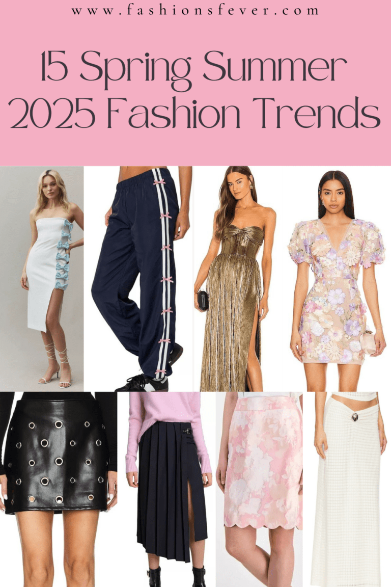 Spring Summer 2025 Fashion Trends For Women: 15 Must-Have Styles ...